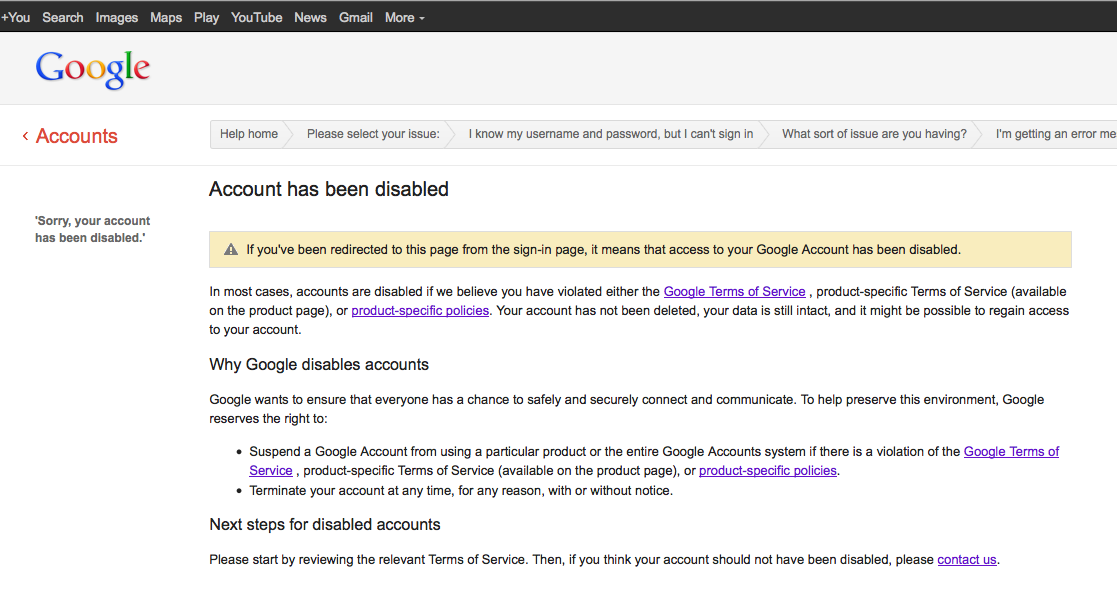 How I Lost Access To My Google Account Today Home Page How I Lost Access To My Google Account Today Home Page